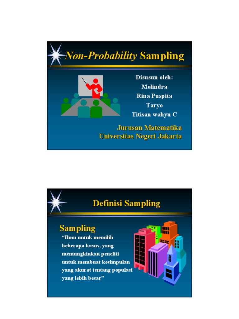 Non Probability Sampling | PDF
