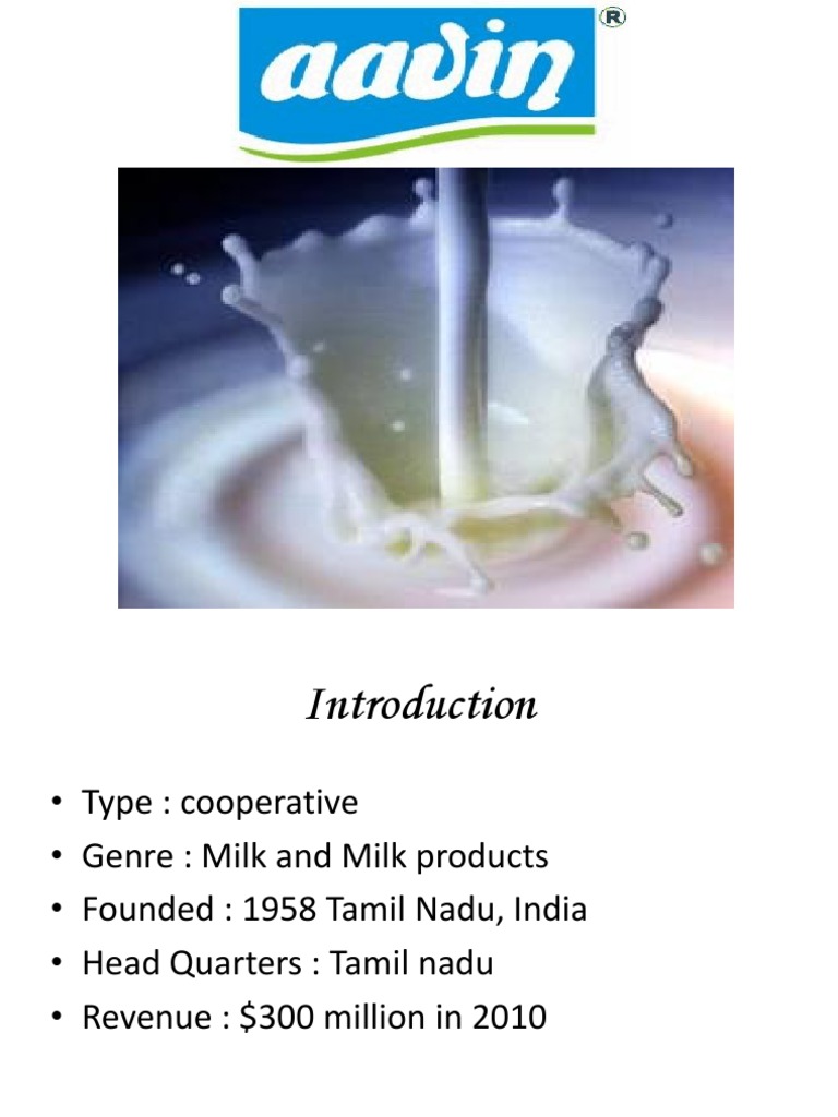 Aavin Milk | Milk | Tamil Nadu