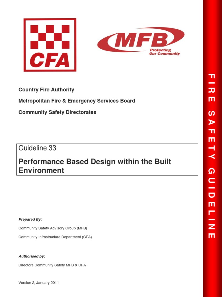 Performance Based Design Within The Built | PDF | Fire Safety | Safety
