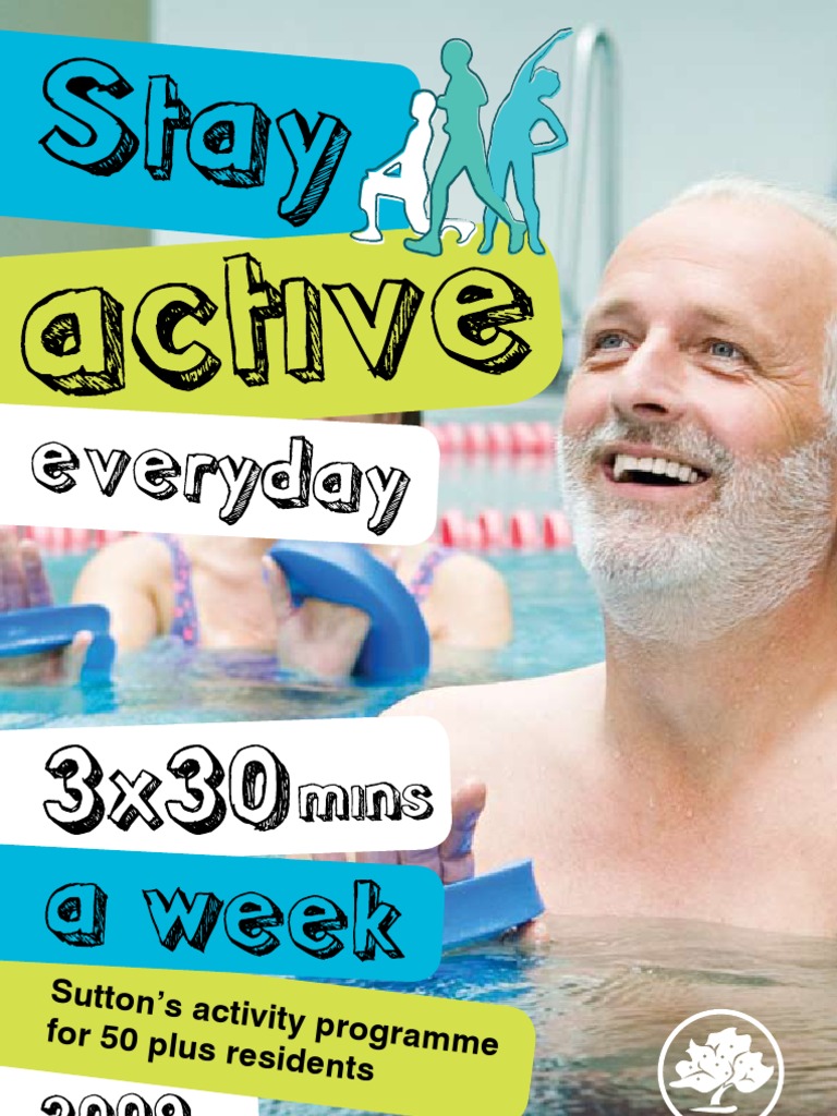 Stay Active Brochure | PDF | Physical Exercise | Hobbies