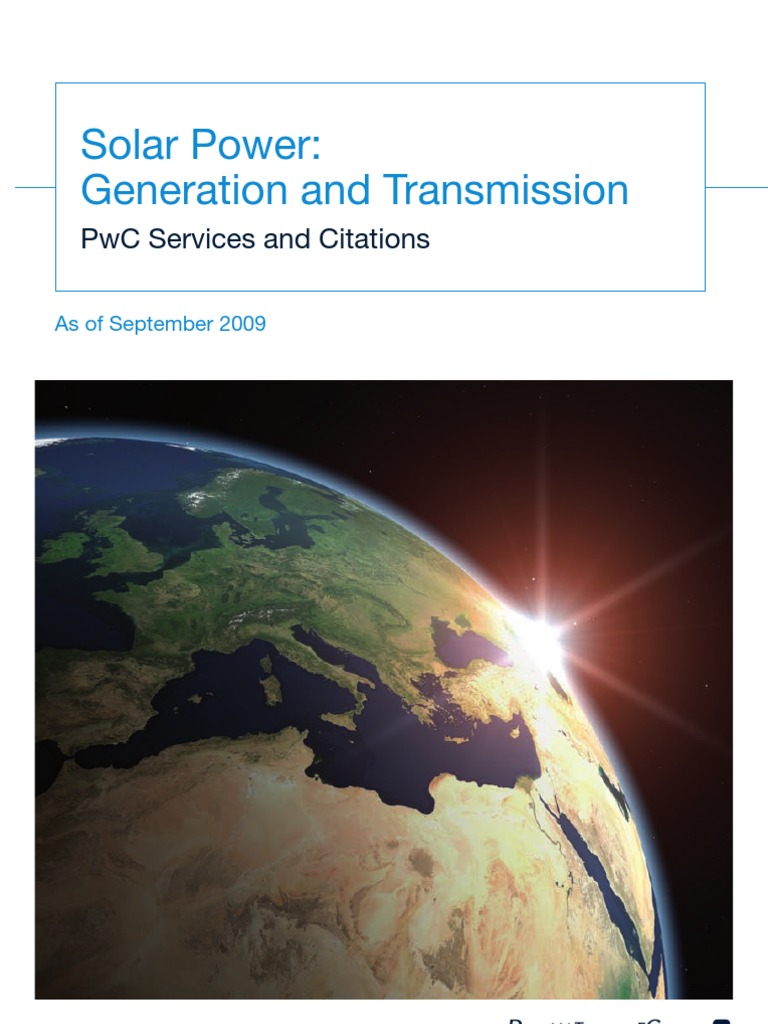 PWC Solar Power Citations | PDF