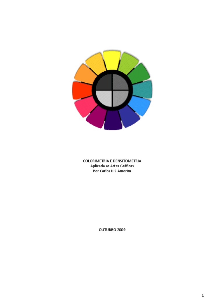 Colorimetria e Densitometria Apostila 2009 | PDF | Cor | Modelo de ...