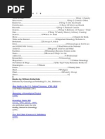 Family History Questionnaire Guide | PDF | Grandparent | Genealogy