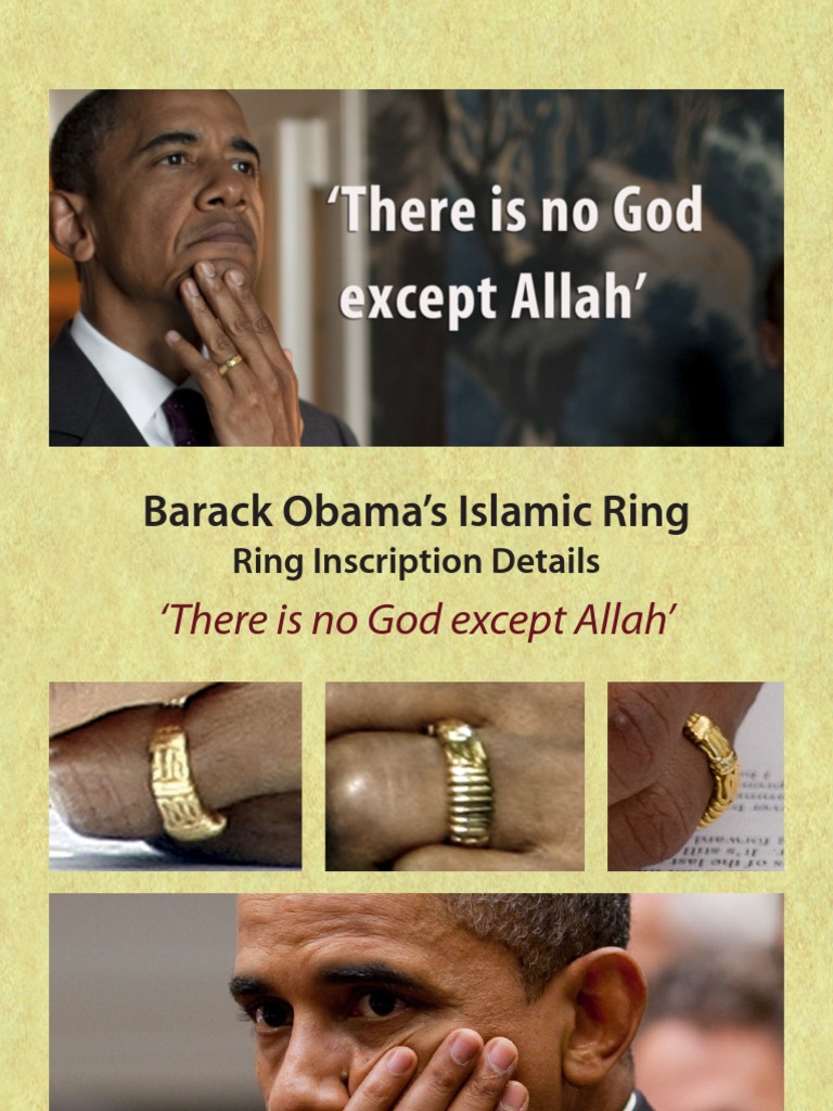 Obama's Ring: Islamic Inscription | PDF | Islamic Philosophy | Islamic ...