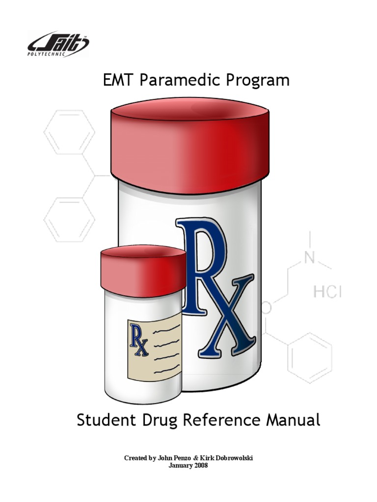 EMT Drug Manual | PDF | Acetylcholine | Nonsteroidal Anti Inflammatory Drug