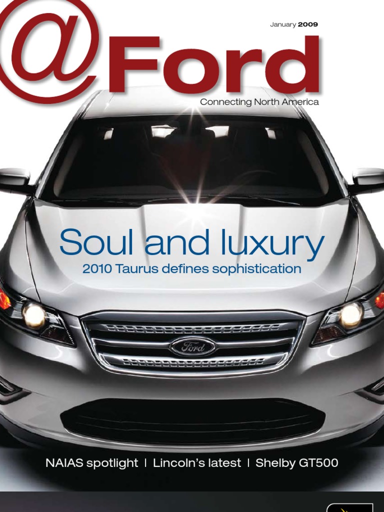 @ford North America 01 - 09 | PDF | Ford Taurus | Ford Motor Company
