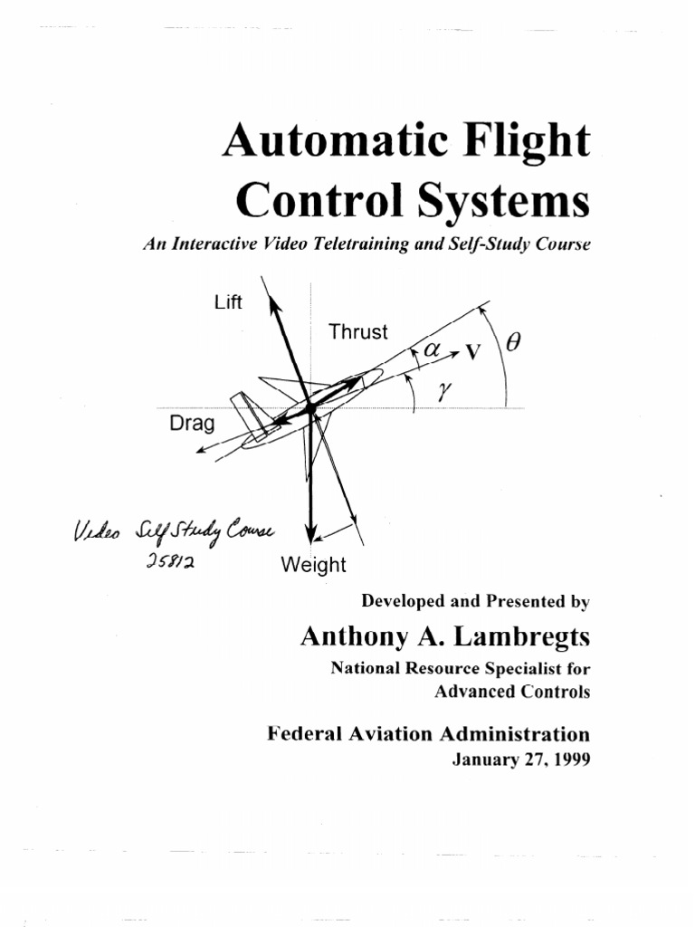 Auto Matic Flight Controll 4-2 | PDF | Control Theory | Aircraft Flight ...