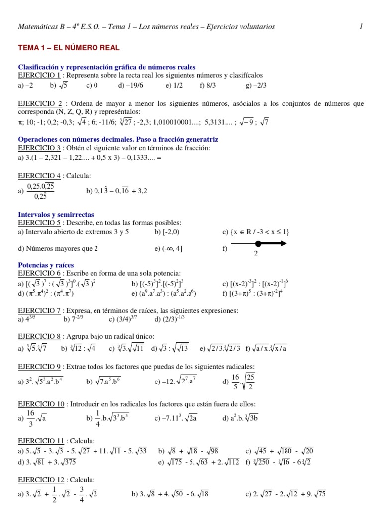 Ejercicios UD1 | PDF | Matemática Elemental | Análisis matemático