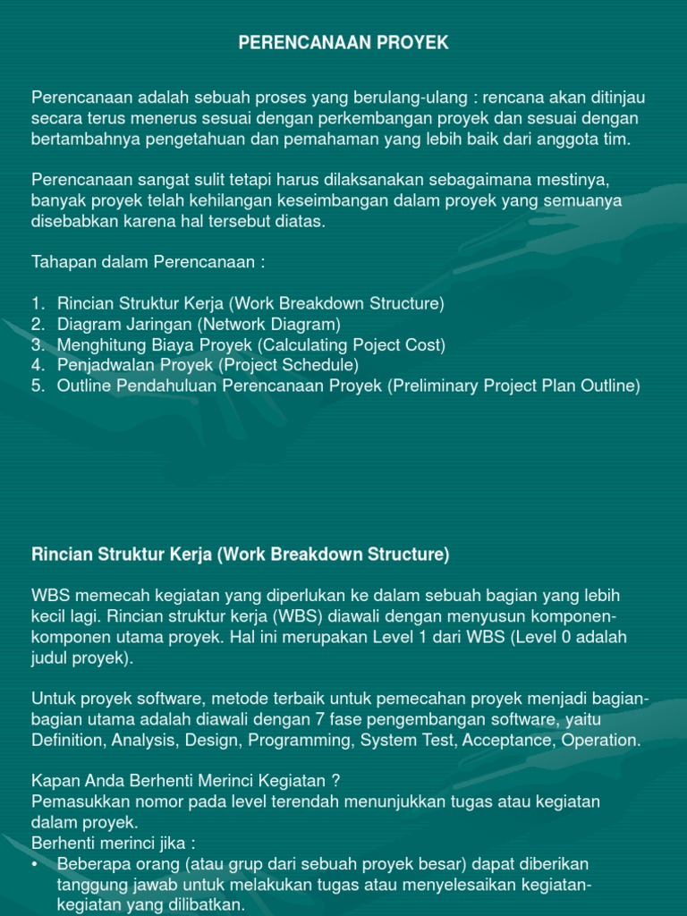 Software Network Planning Proyek - iomultiprogram