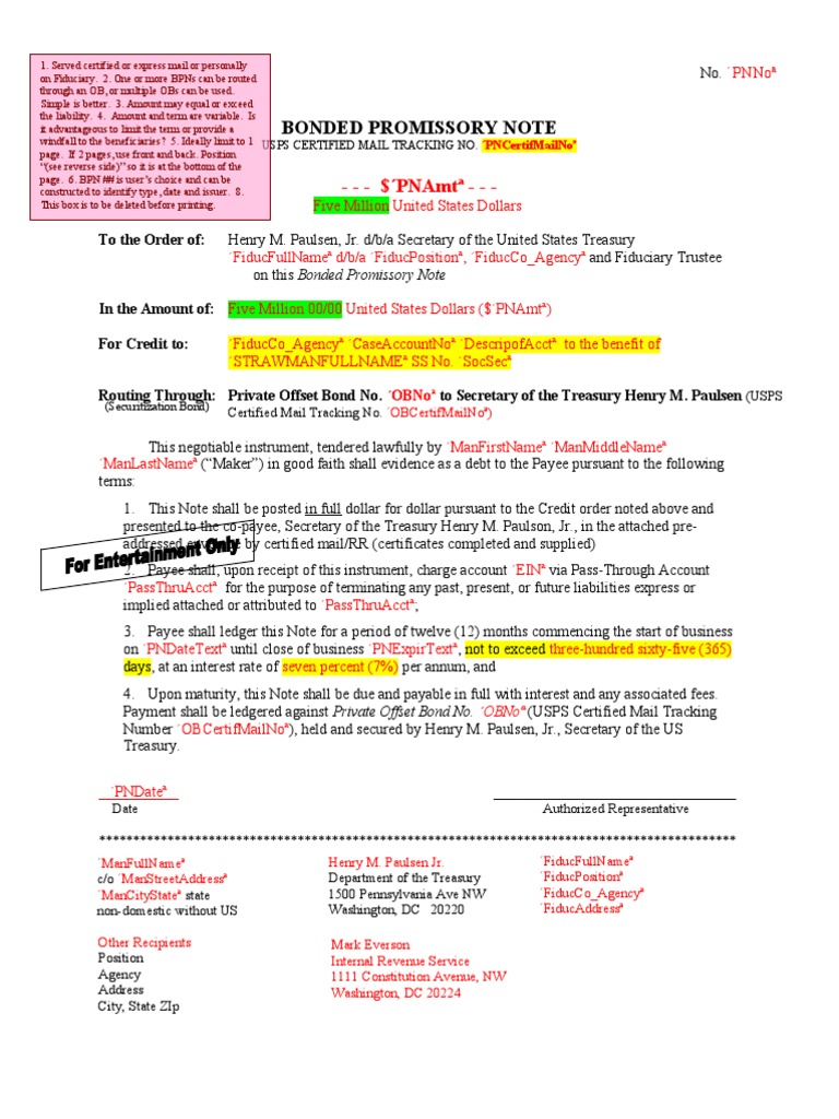 Promissory Note | PDF | Bonds (Finance) | Promissory Note