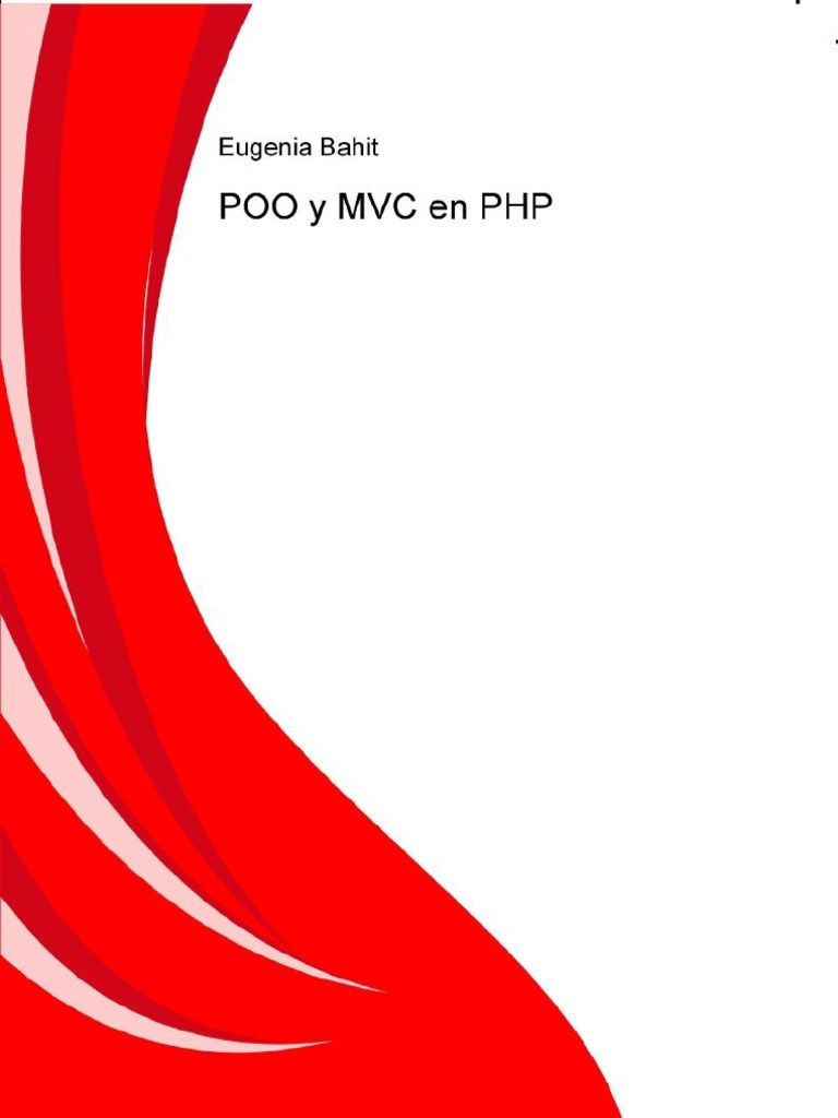 POO y MVC en PHP | PDF | Programación orientada a objetos | Objeto (informática)
