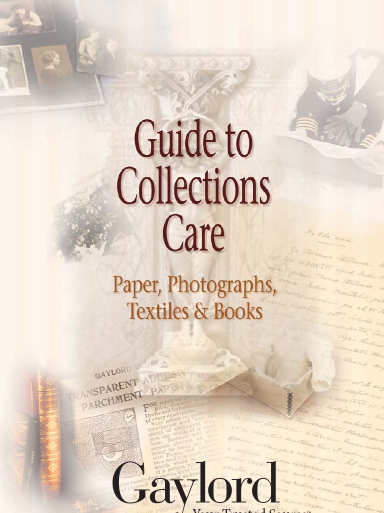 Historical Collections Care Guide | PDF