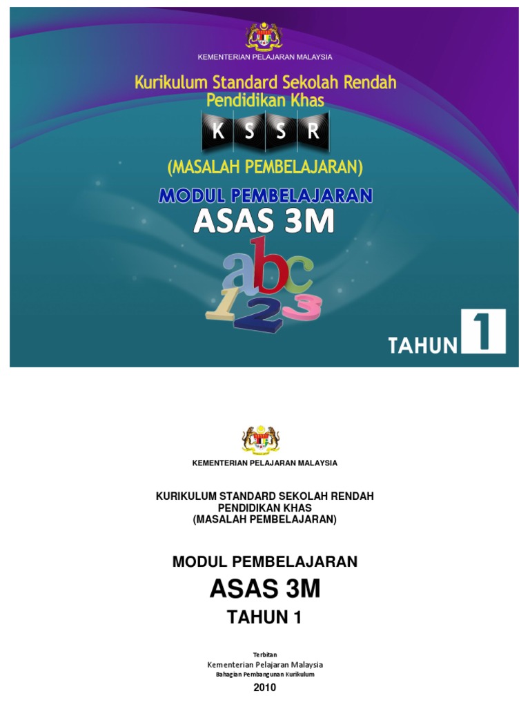 Modul Pembelajaran Asas 3m | PDF