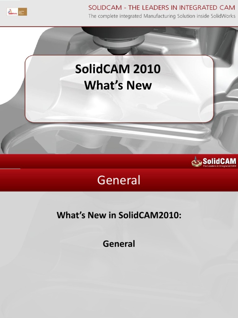 SolidCAM 2010 Whats New | Download Free PDF | Machining | Computer Architecture