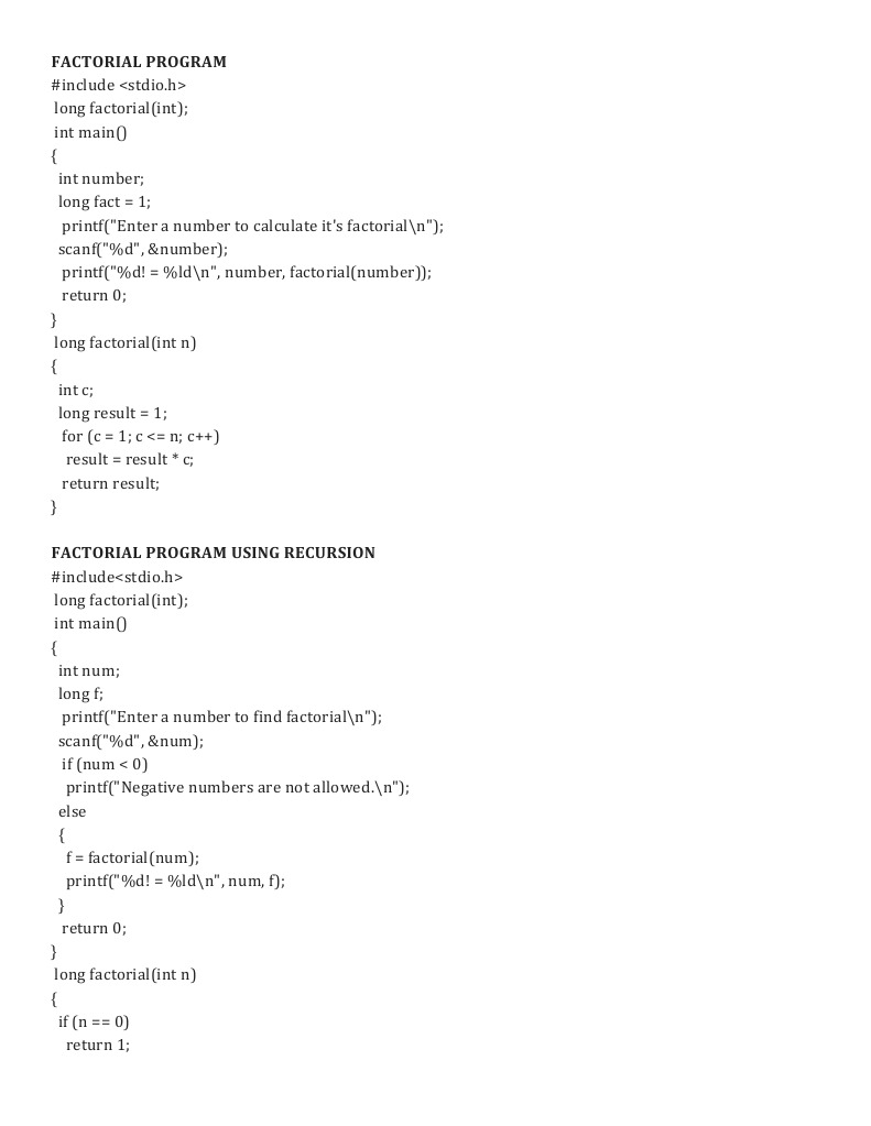C Programs | PDF | Arithmetic | Discrete Mathematics