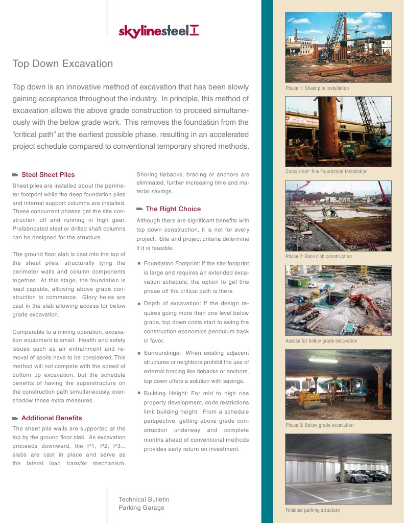 Top Down Hybrid TB | PDF | Deep Foundation | Excavation (Archaeology)