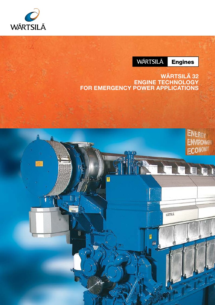 W32 Engine Technology For Emergency Power Applications | PDF