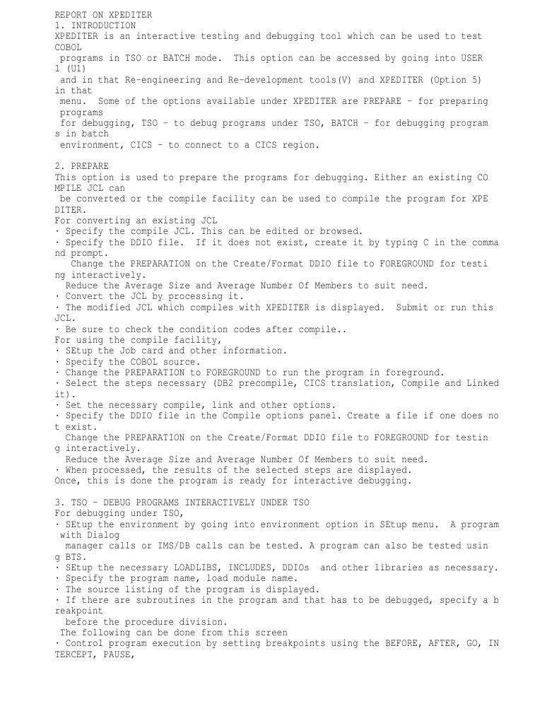 XPEDITER | PDF | Software Development | Computer Programming