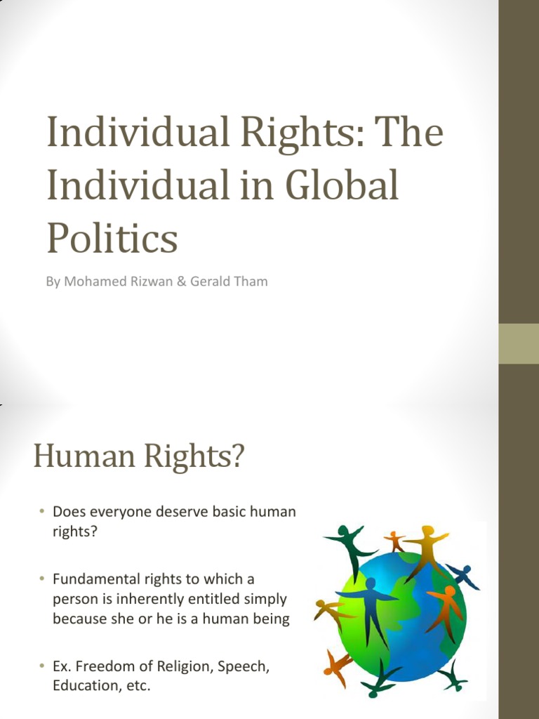 Individual Rights in Global Politics | PDF