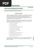 Active Saudi Aramco Engineering Procedures | PDF | Pipe (Fluid ...