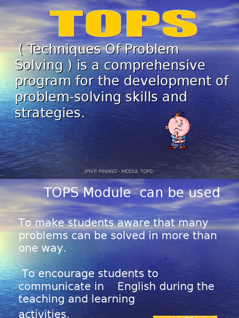 Techniques of Problem Solving) Is A | PDF | Learning | Epistemology