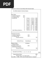 Bus Bar Selection Chart Aluminium | PDF | Electromagnetism | Electrical ...