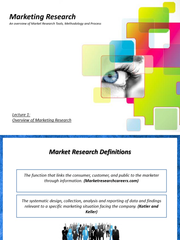 Marketing Research: An Overview of Market Research Tools, Methodology ...