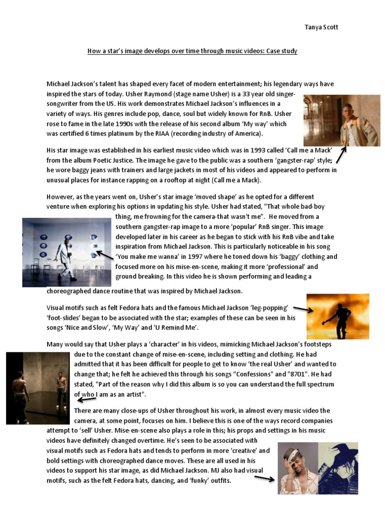 Michael Jackson Case Study | PDF | Michael Jackson | Performing Arts