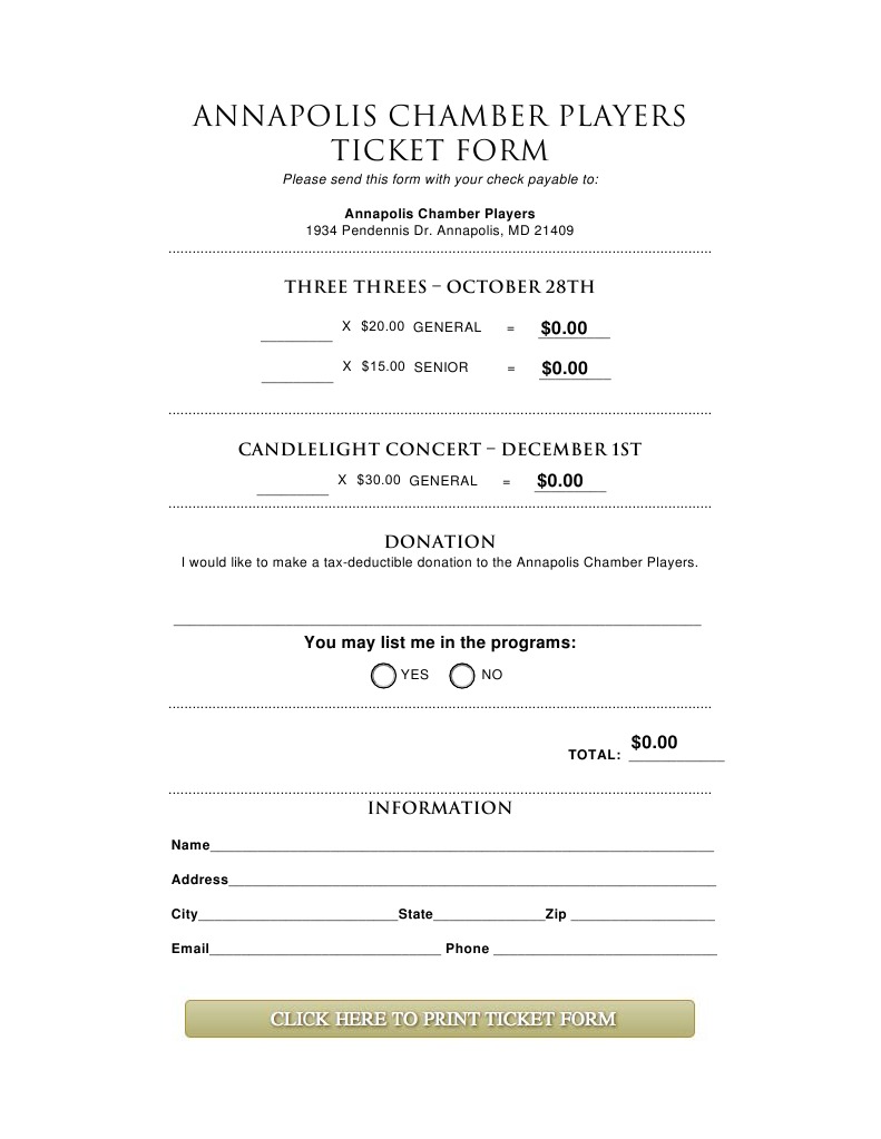 Ticket Form 2 | PDF