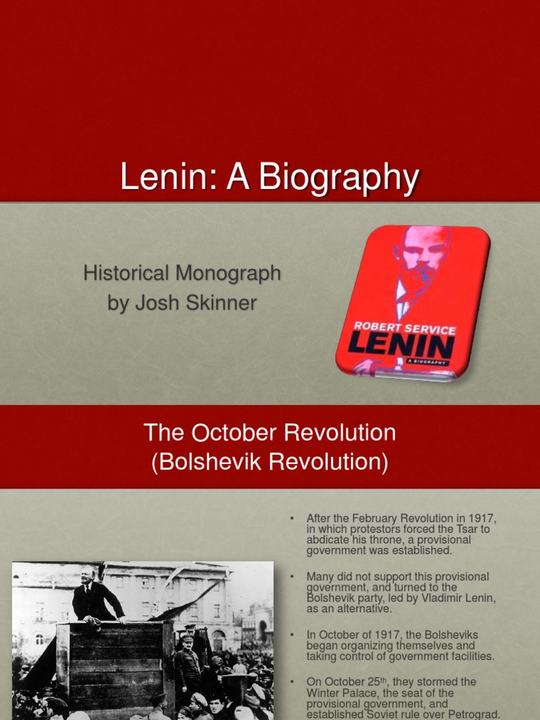 Lenin A Biography | PDF | Leninism | Vladimir Lenin