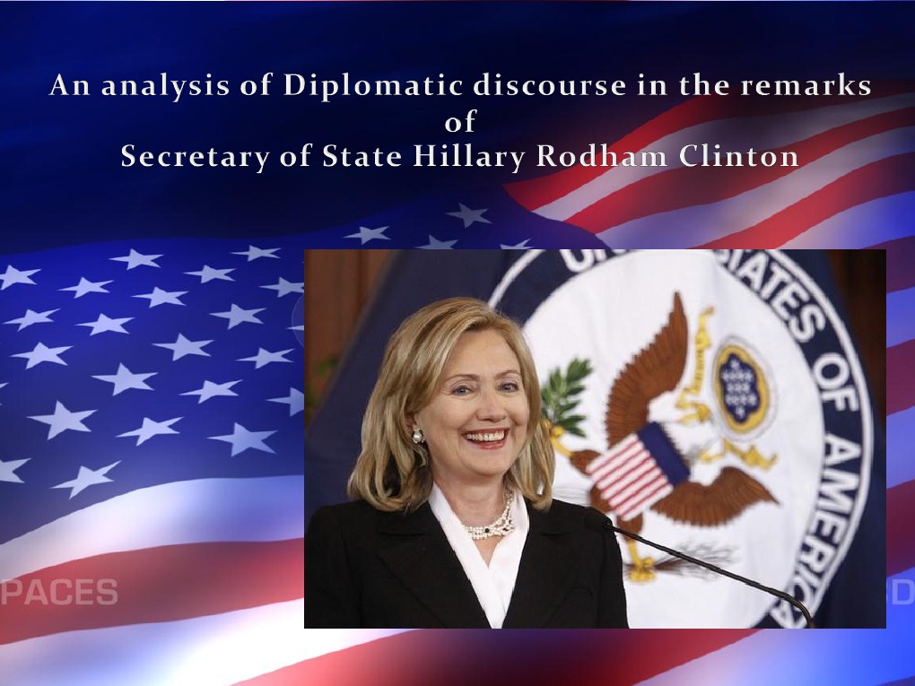 Analyzing Hillary Clinton's Diplomatic Speeches | PDF | Extremism ...