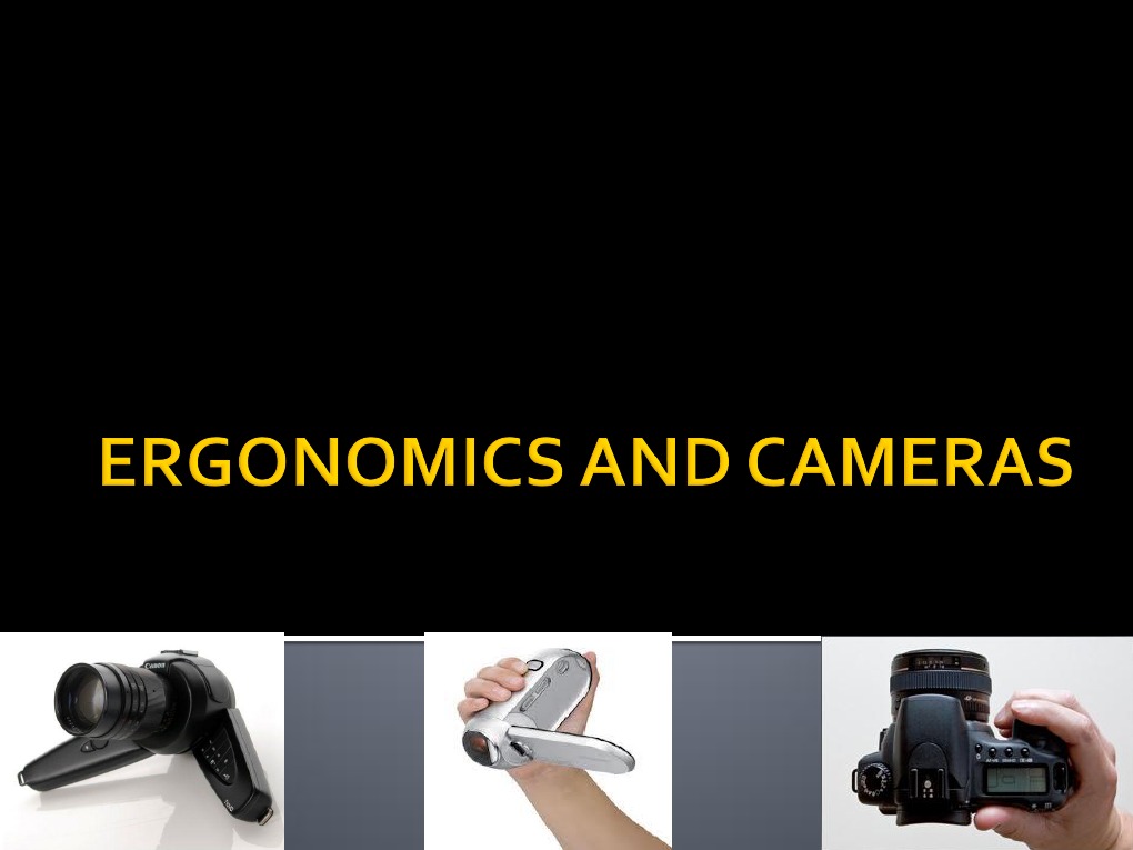 Ergonomics and Cameras | PDF | Camera | Exposure (Photography)