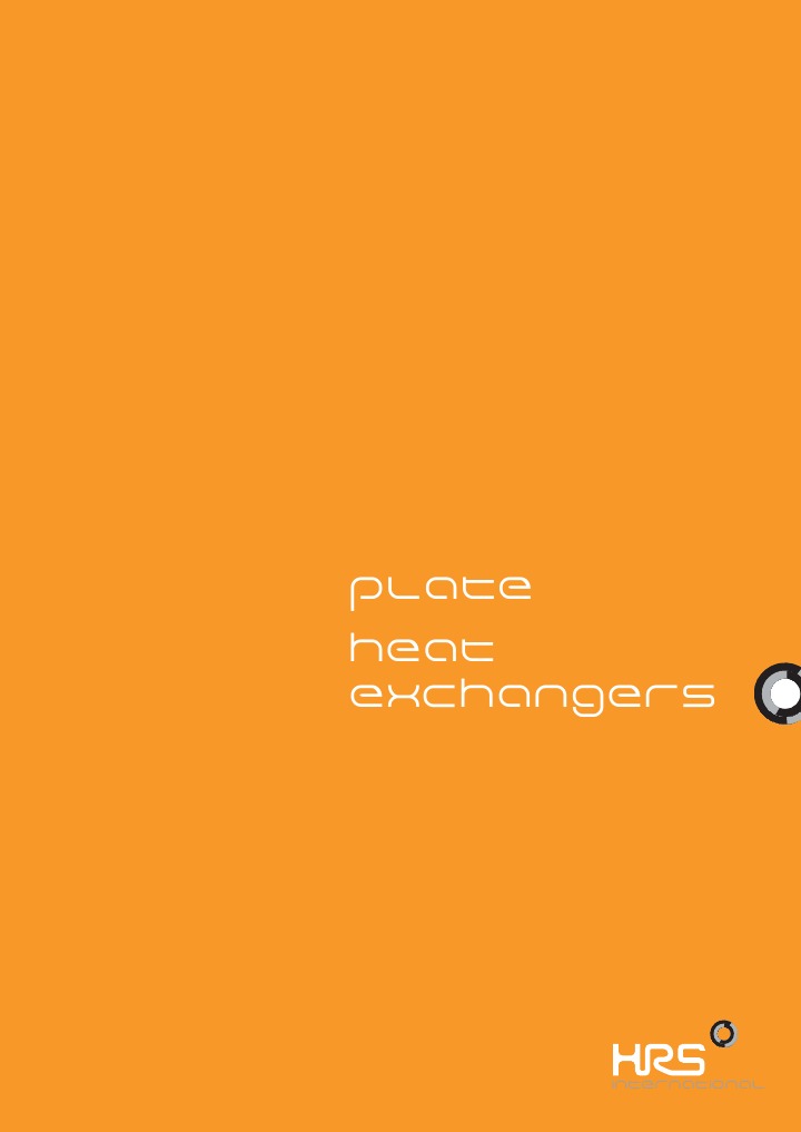 Hrs Plate Heat Exchangers | PDF | Heat Exchanger | Heat Transfer