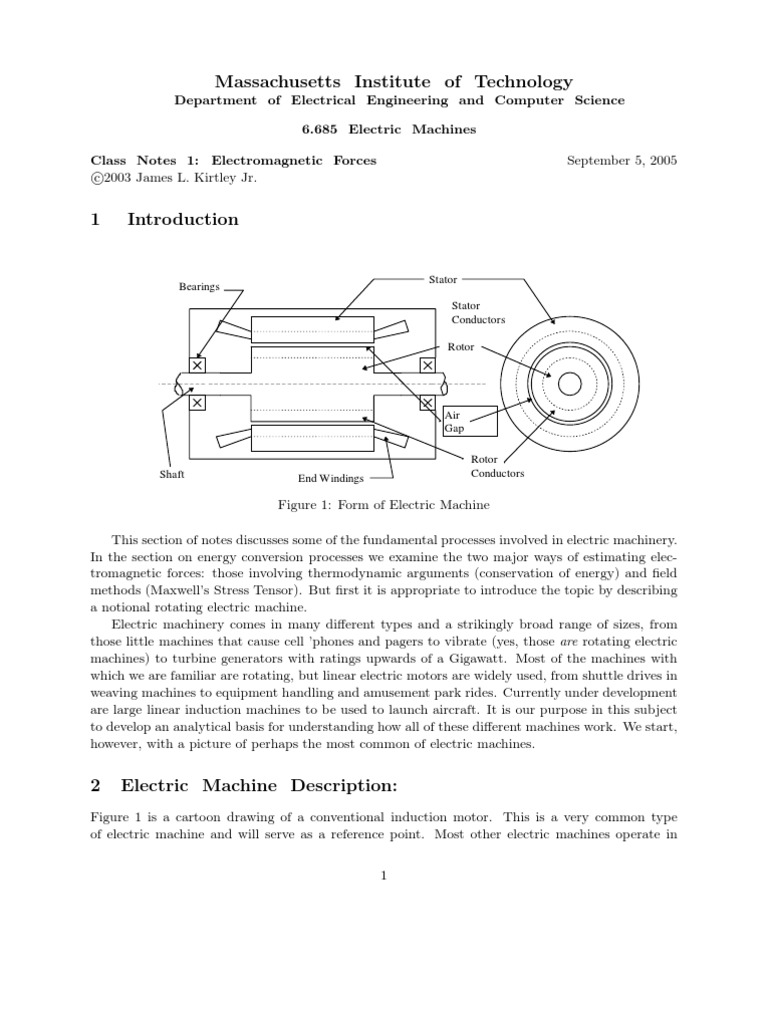 Electric Machines | PDF