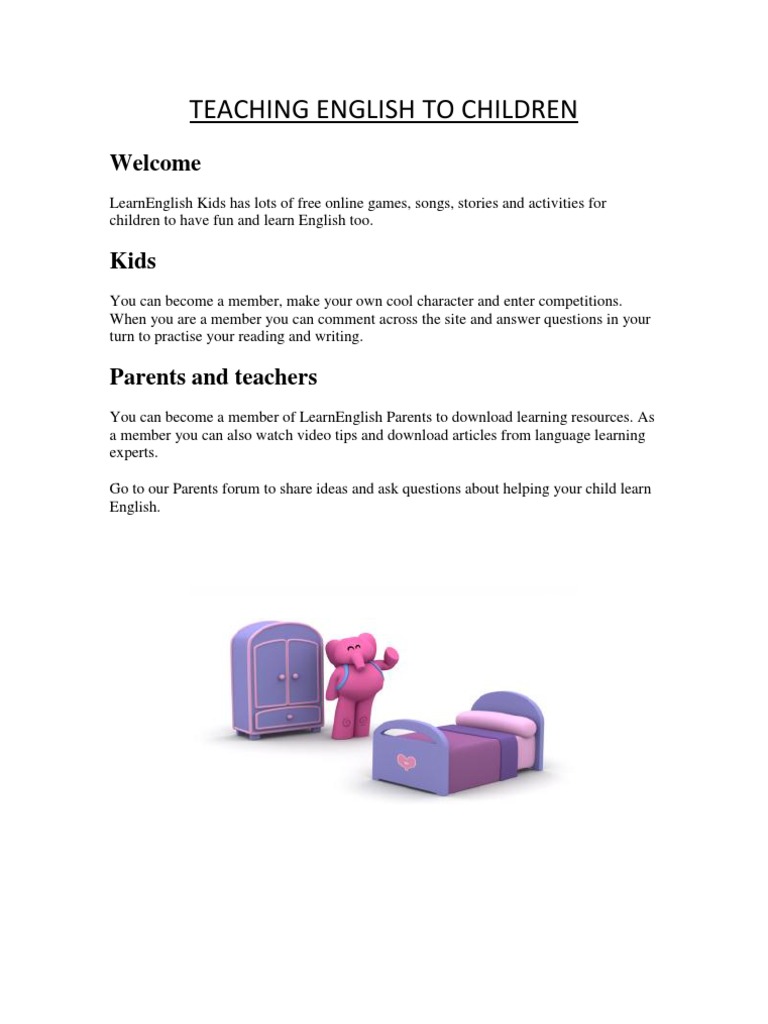 Fun English Learning for Kids | PDF