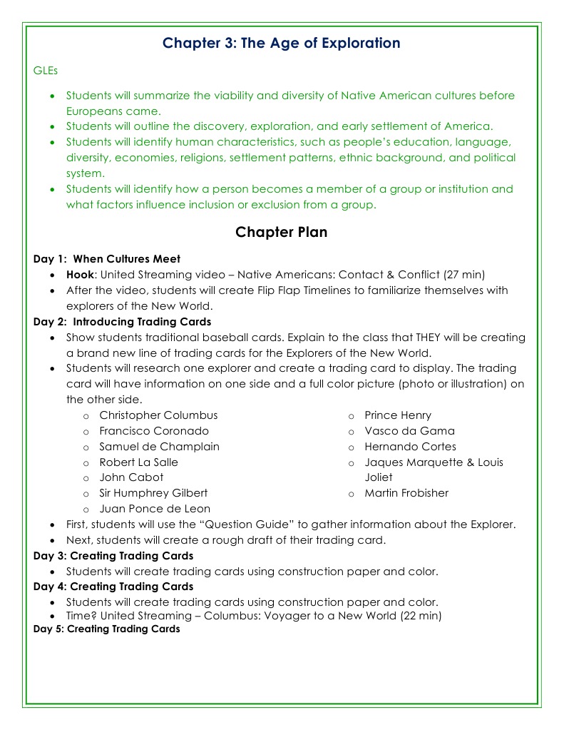 Chapter 3 The Age of Exploration | PDF | Exploration | New World