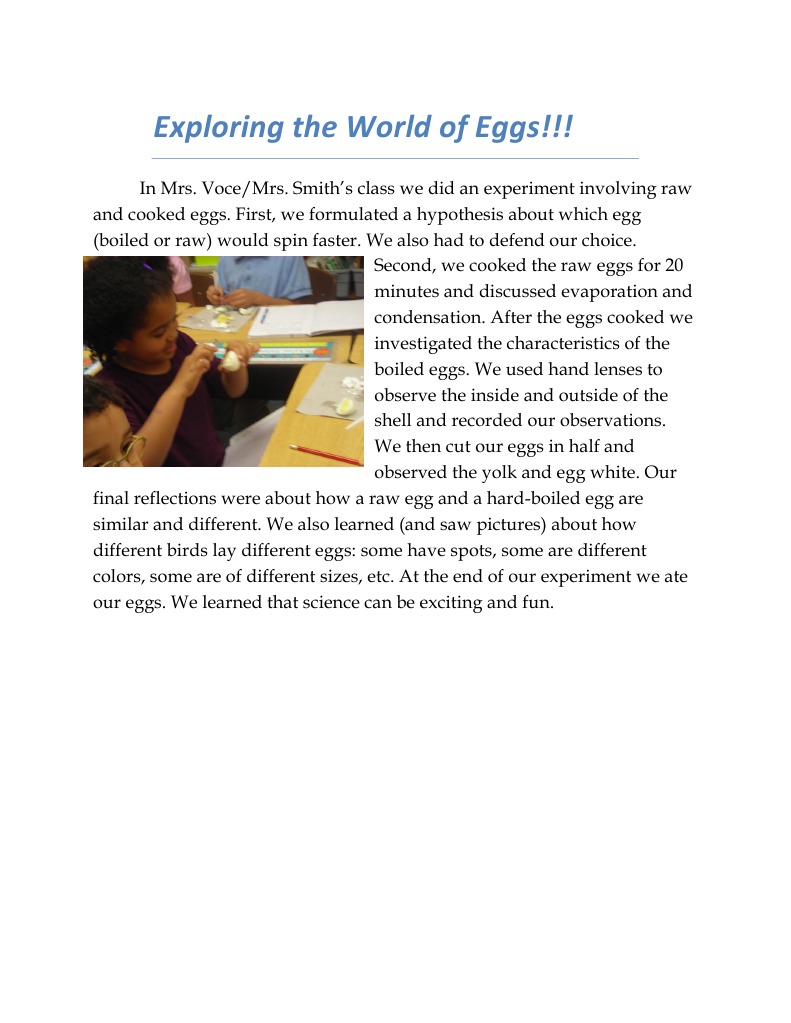 Exploring The World of Eggs | PDF