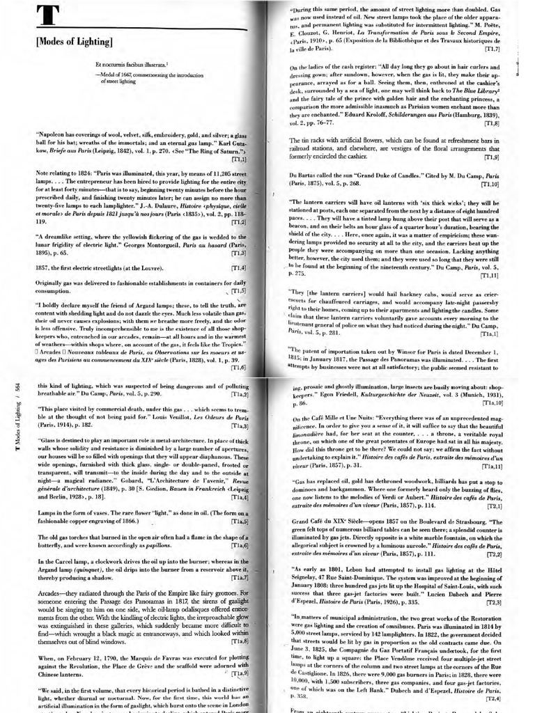 Walter Benjamin - The Arcades Project (3/3) | PDF