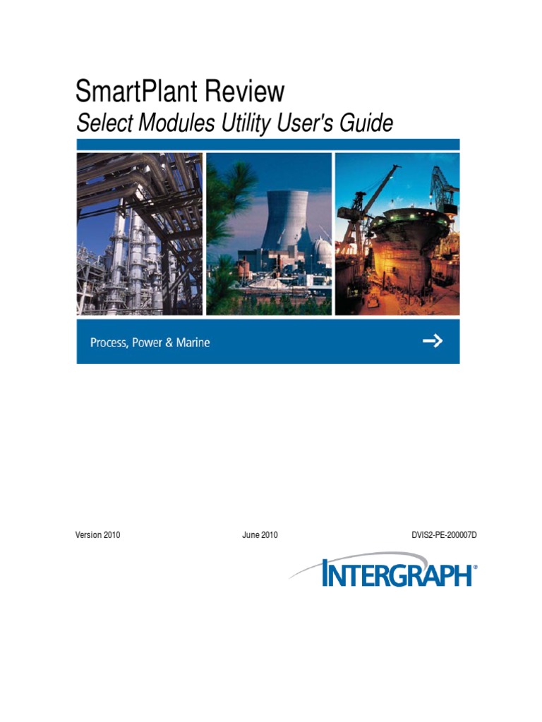 Smartplant Review: Select Modules Utility User'S Guide | Download Free ...