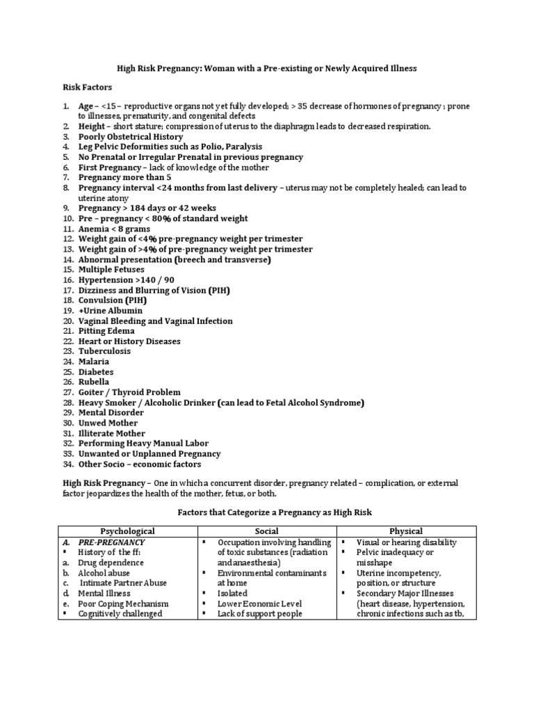 Introduction To High Risk Pregnancy | PDF | Heart | Heart Failure