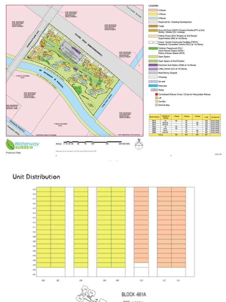 Waterway SunDew - Maps & Plans | PDF | Wall | Tile