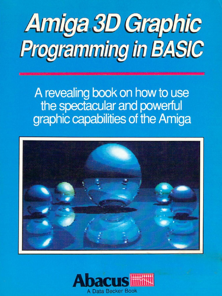 Amiga 3 D Graphic Programming in Basic | PDF | Sphere | Plane (Geometry)