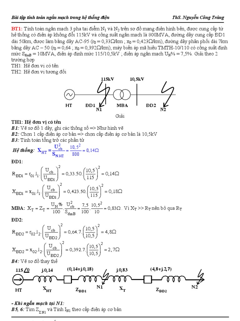 Bai Tap Va Bai Giai Ngan Mach - Chep Cho Sinh Vien | PDF