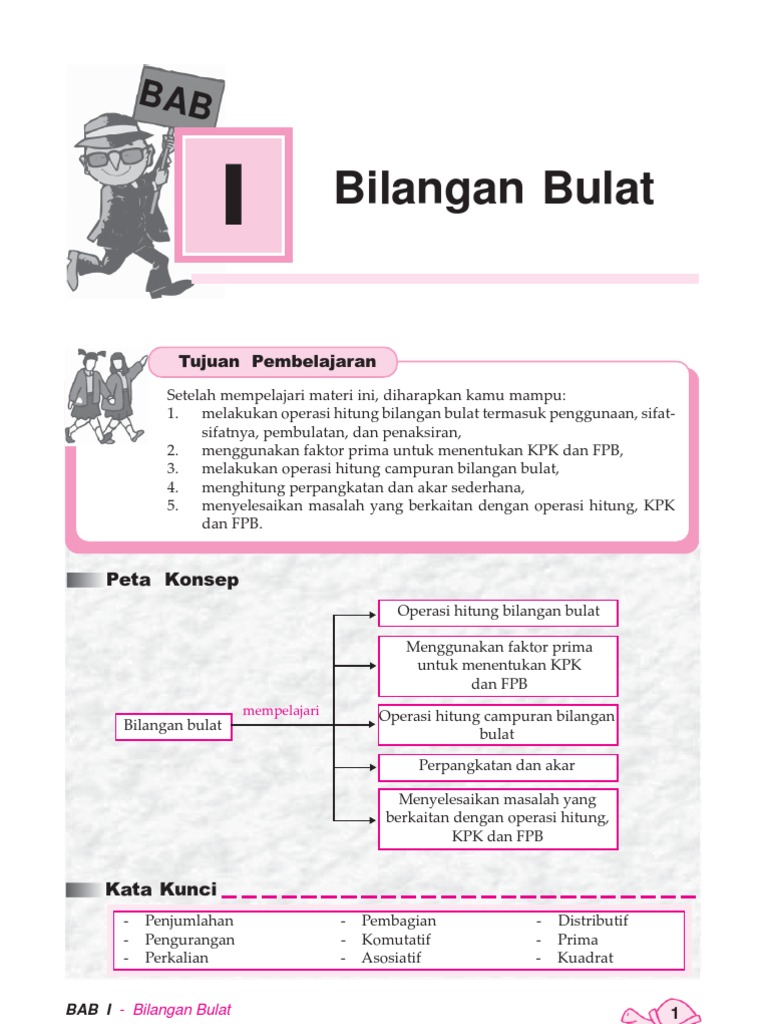 Matematika Bilbul Bab 1 | PDF
