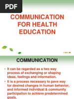 Health Education - Lecture Notes PDF | PDF | Behavior | Behavioural ...