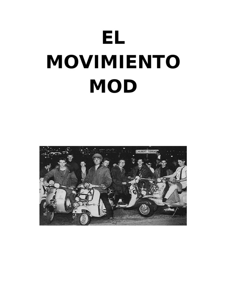El Movimiento Mod en la Cultura Juvenil | PDF | Moda | Jazz