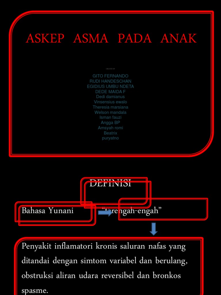 Penatalaksanaan Asma pada Anak | PDF