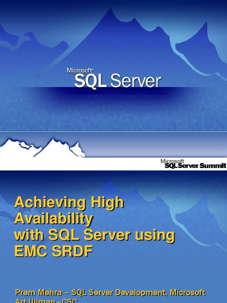 DBA2 Premm | PDF | Microsoft Sql Server | Replication (Computing)