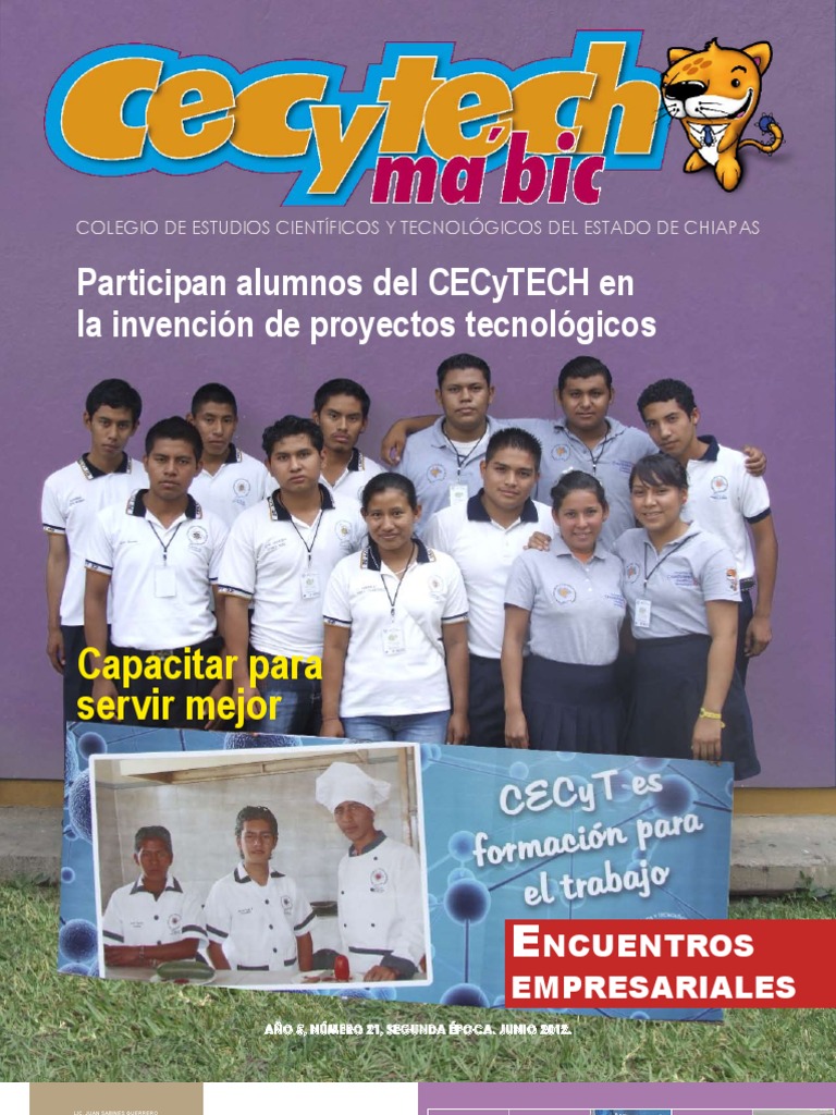Revista CECyTECH 21 | PDF | Educación Secundaria | Maestros