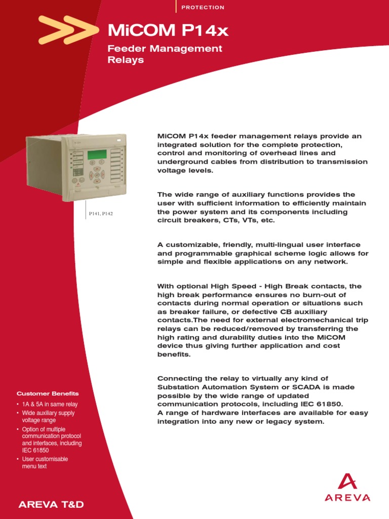 P141 | Relay | Transformer